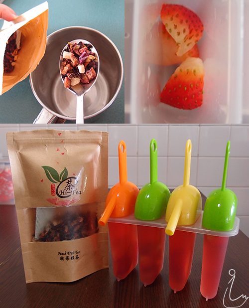The Swanple: Review: Hi-Tea New Package (DIY with Peach Fruit Tea ...