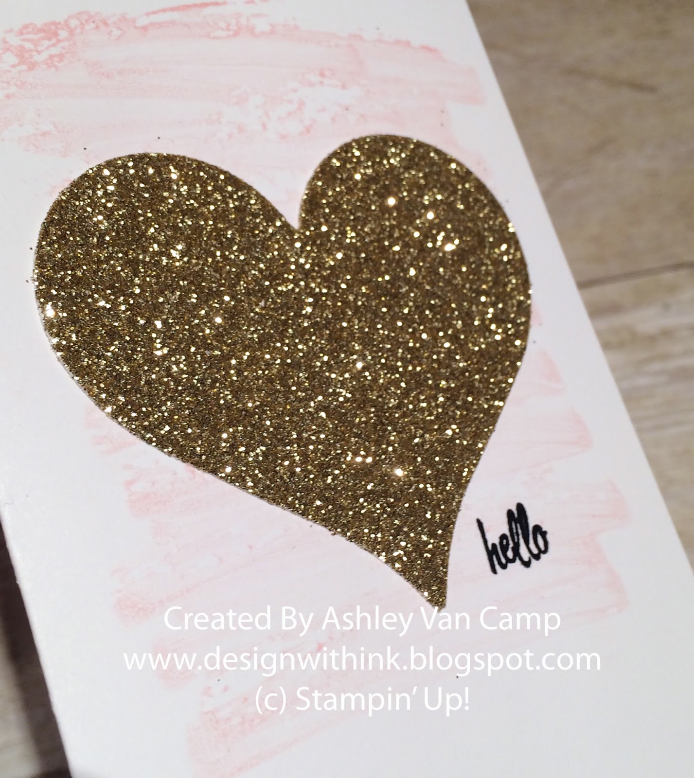 Design With Ink: Simple Glimmer...