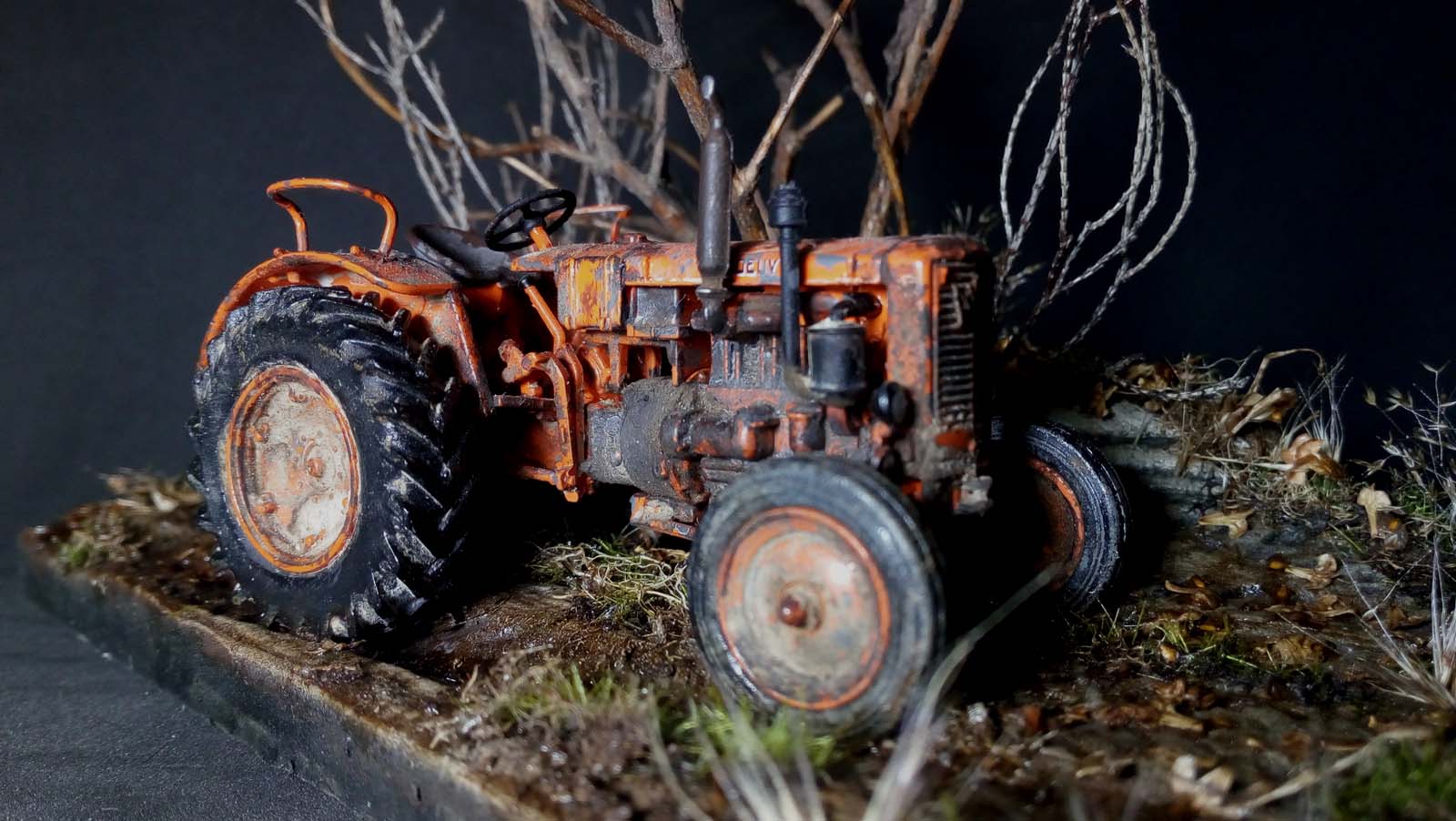 JHmodelator: DIORAMA TRACTOR VENDEUVRE. ESCALA 1:43