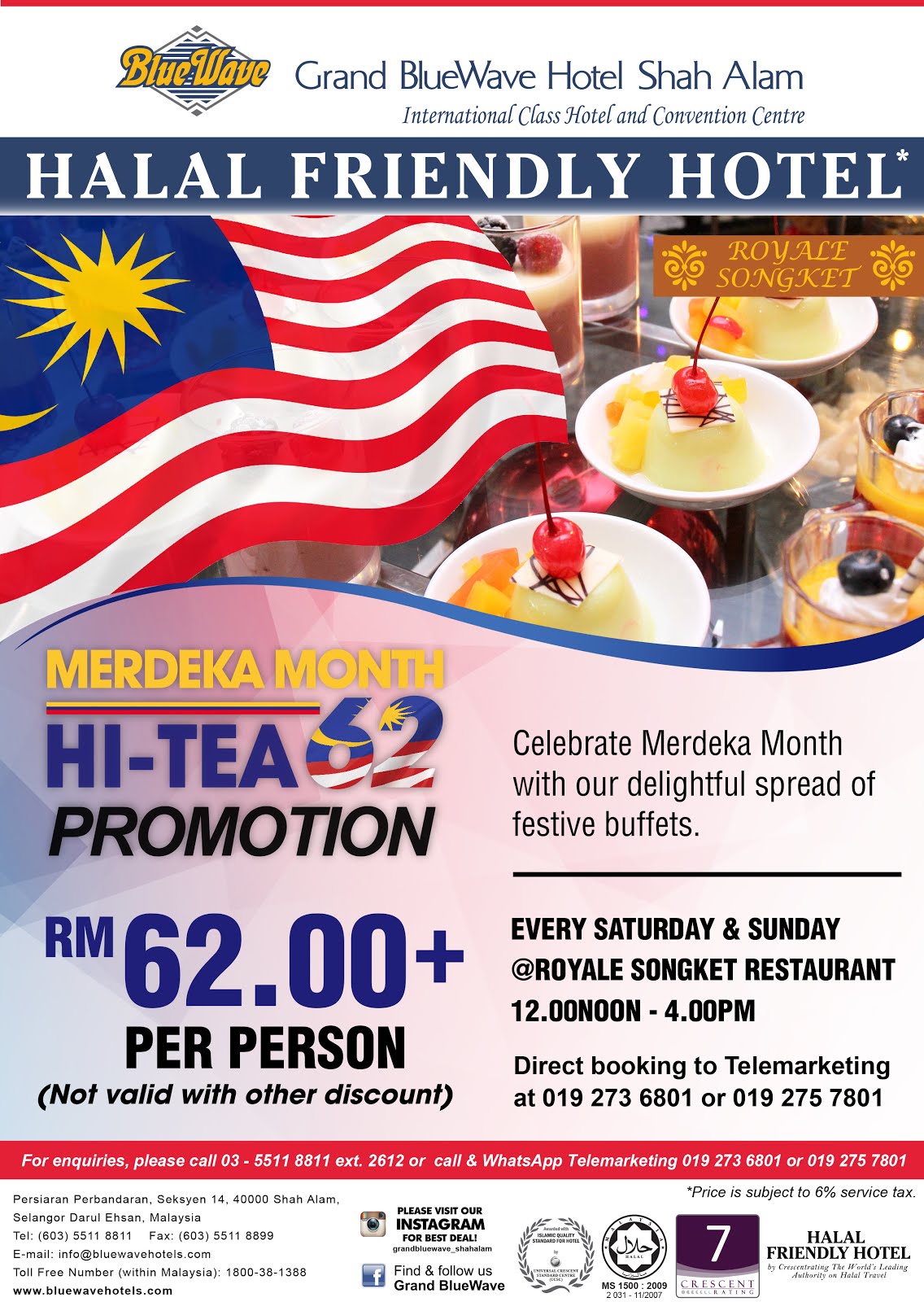 Best Restaurant To Eat - Malaysian Food Blog: MERDEKA HI-TEA @ ROYAL ...