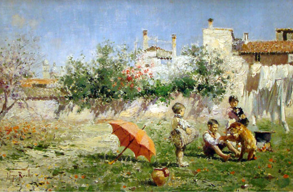 Paisajistas españoles del Siglo XIX y XX: Joaquín Luque Roselló