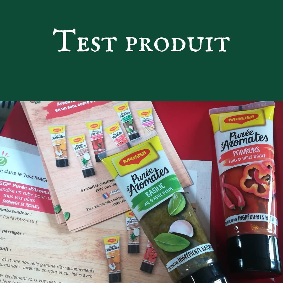 J'ai testé les purées d'aromates de Maggi - A Plates Coutures