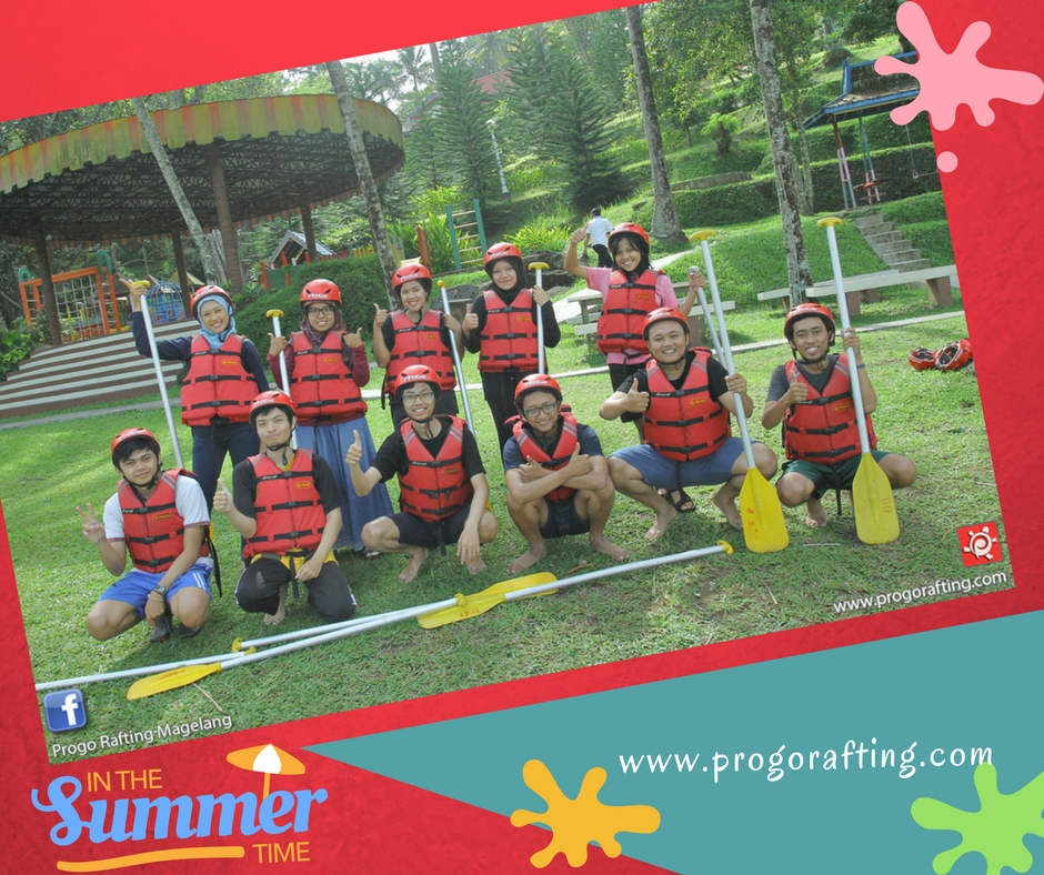 Arung Jeram Elo Progo Rafting Magelang - Arung Jeram Pemula