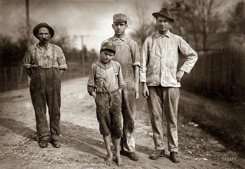 Vintage Portraits of Child Labor in the United States in the Early 20th ...