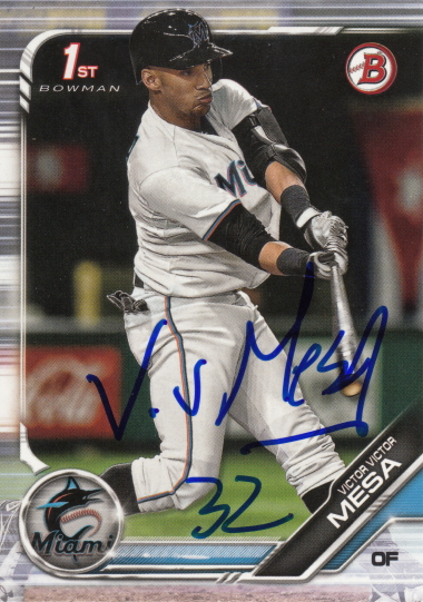 Daily Autograph: Victor Victor Mesa