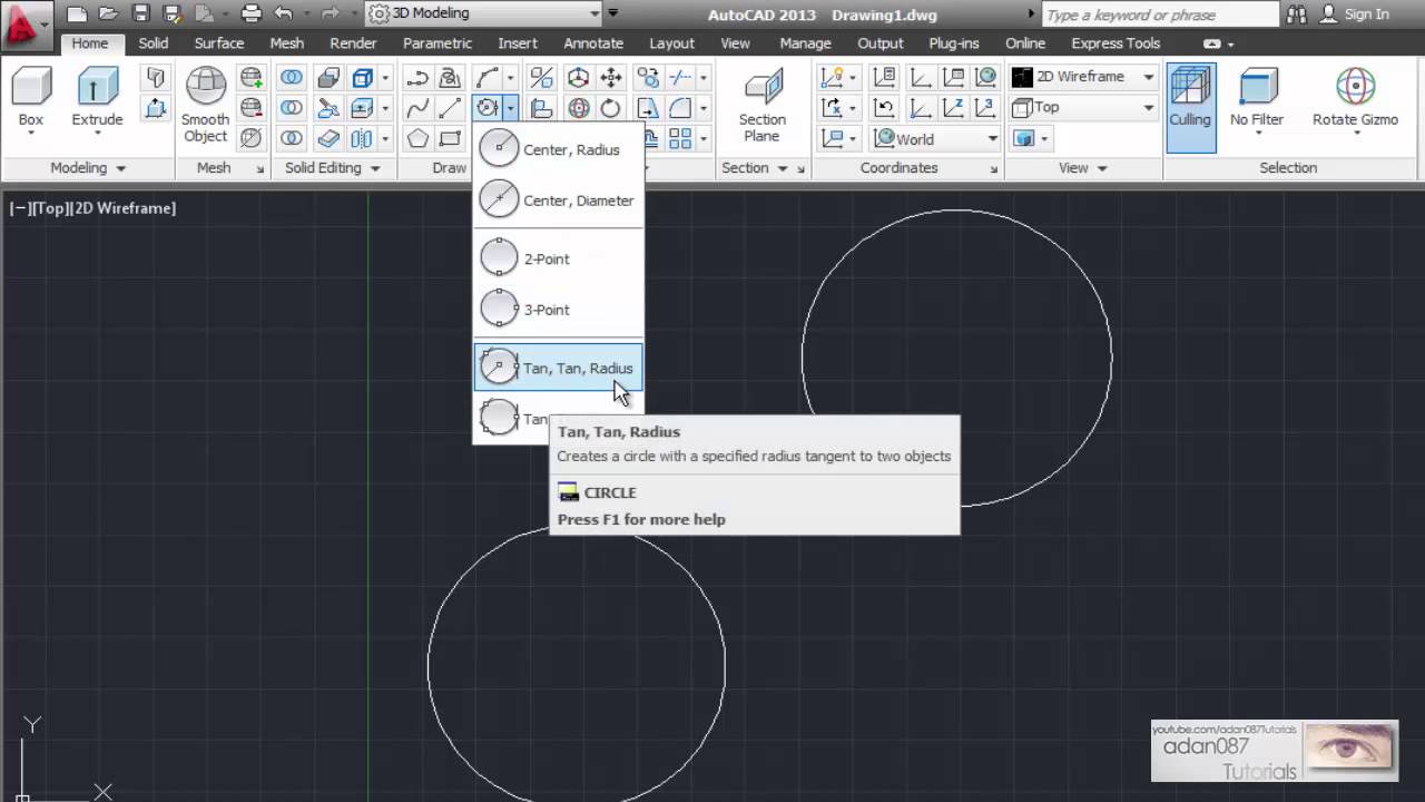 Drawing Tools in Autocad ~ Autocad Notes