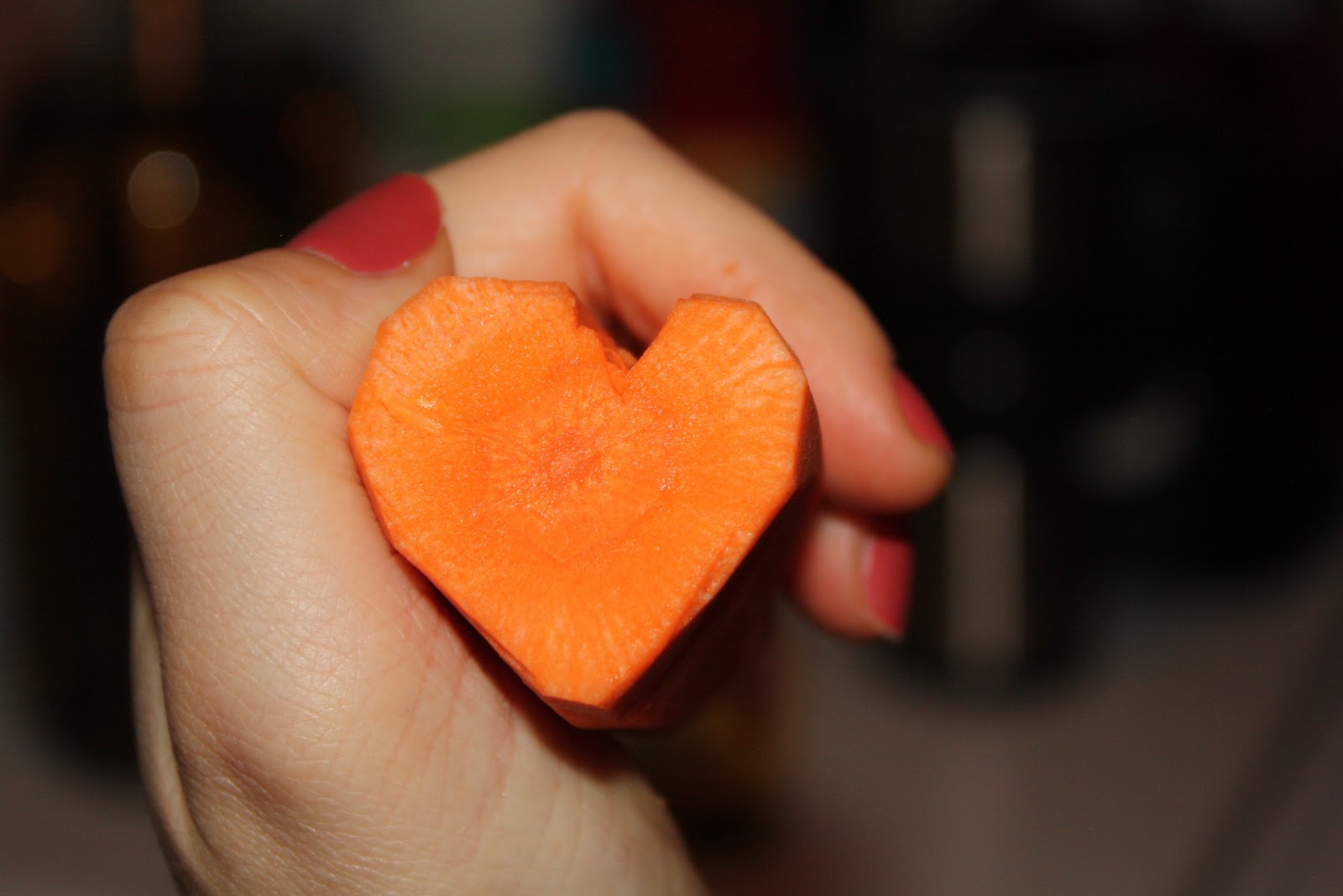Charm Hour: Beef Teriyaki and Heart-Shaped Carrots