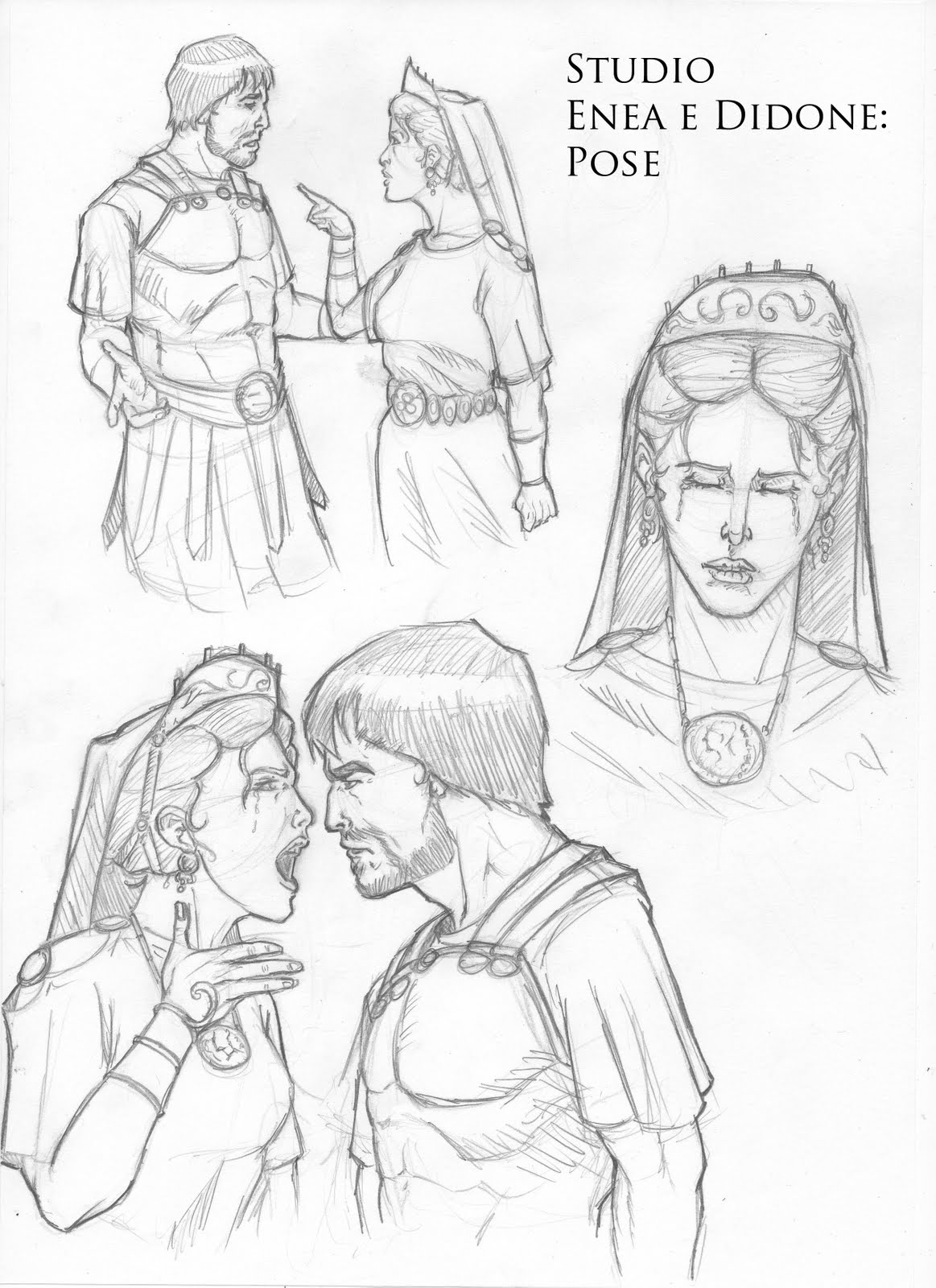 Fumettonfrio blog: STUDIO DI ENEA, DIDONE E SCENOGRAFIA.