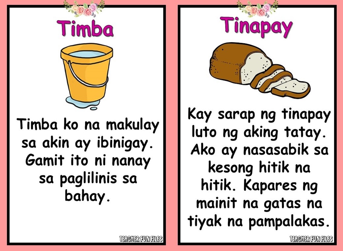 Teacher Fun Files: Tagalog Reading Passages 12