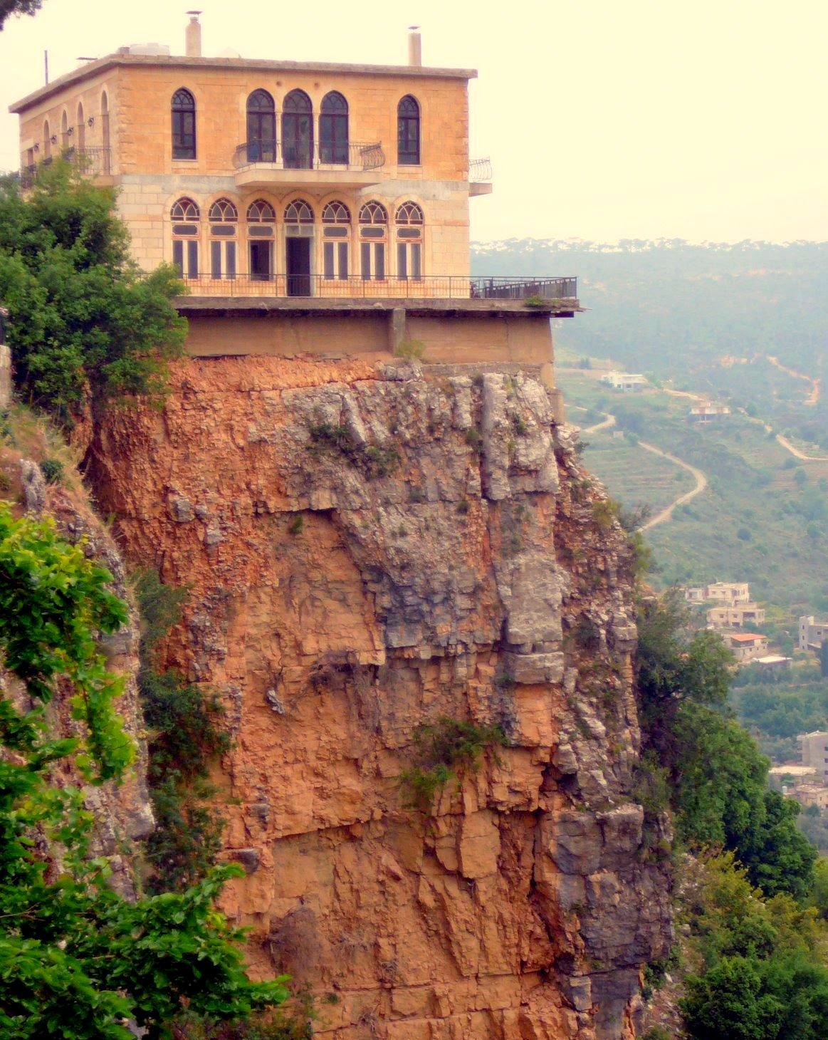 House on the Rocks Jezzine South Lebanon.