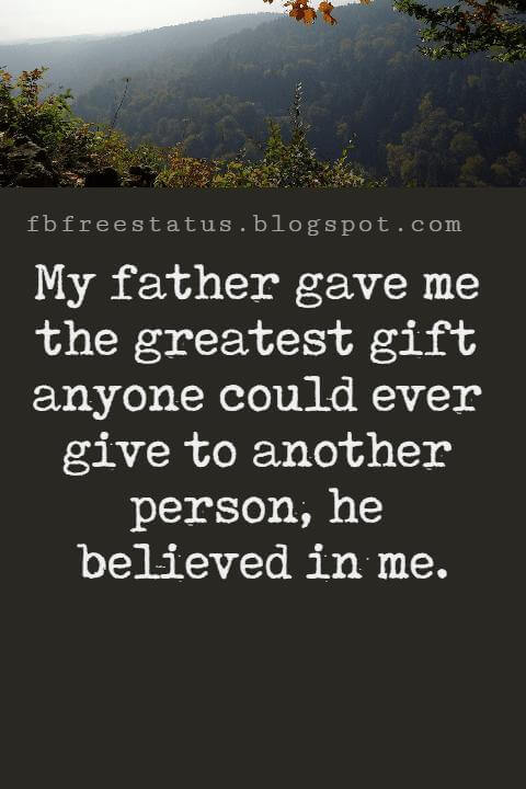 Inspirational Fathers Day Quotes And Sayings For Cards