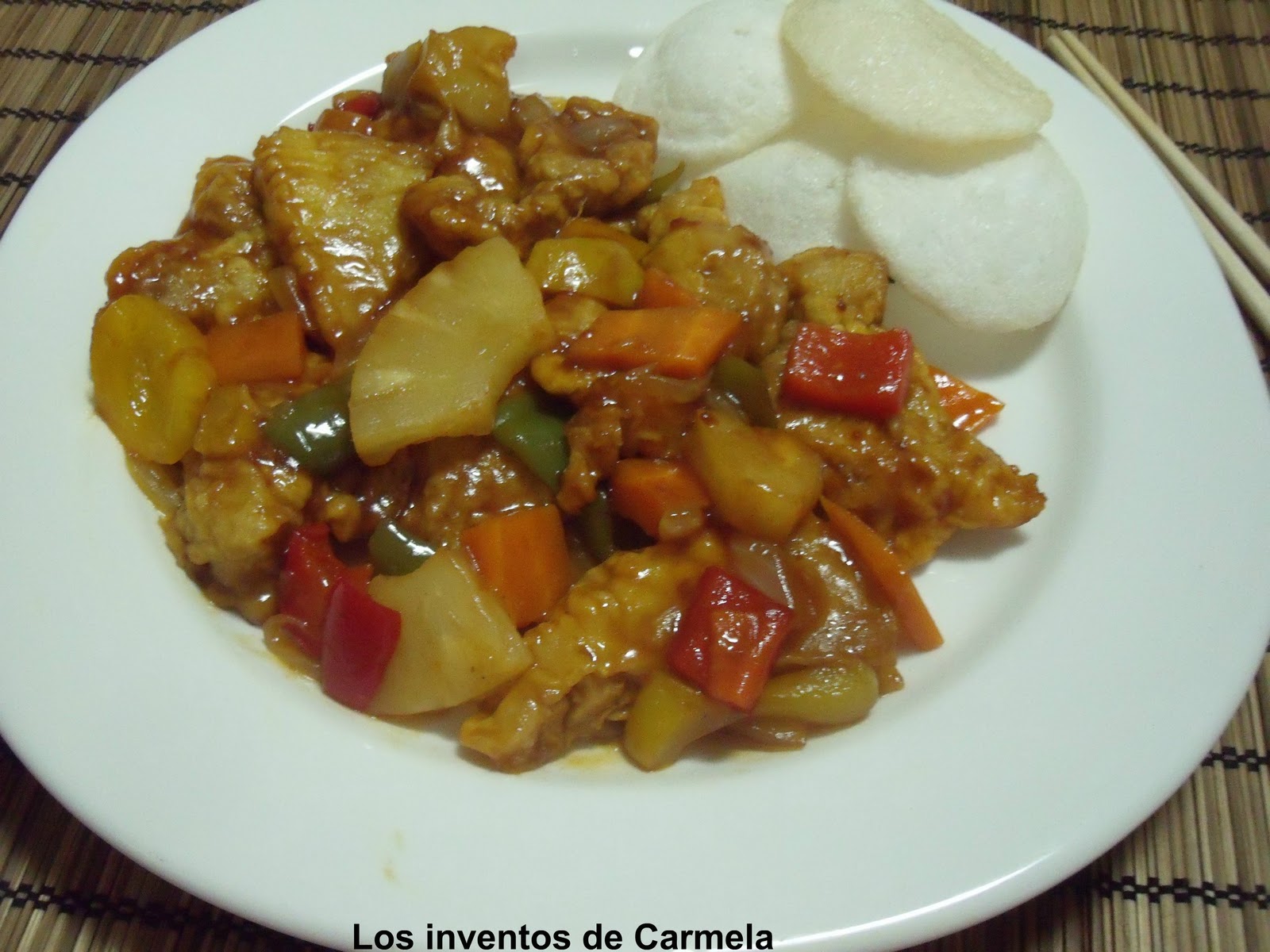 CHINA: CERDO AGRIDULCE ( I ) - LOS INVENTOS DE CARMELA