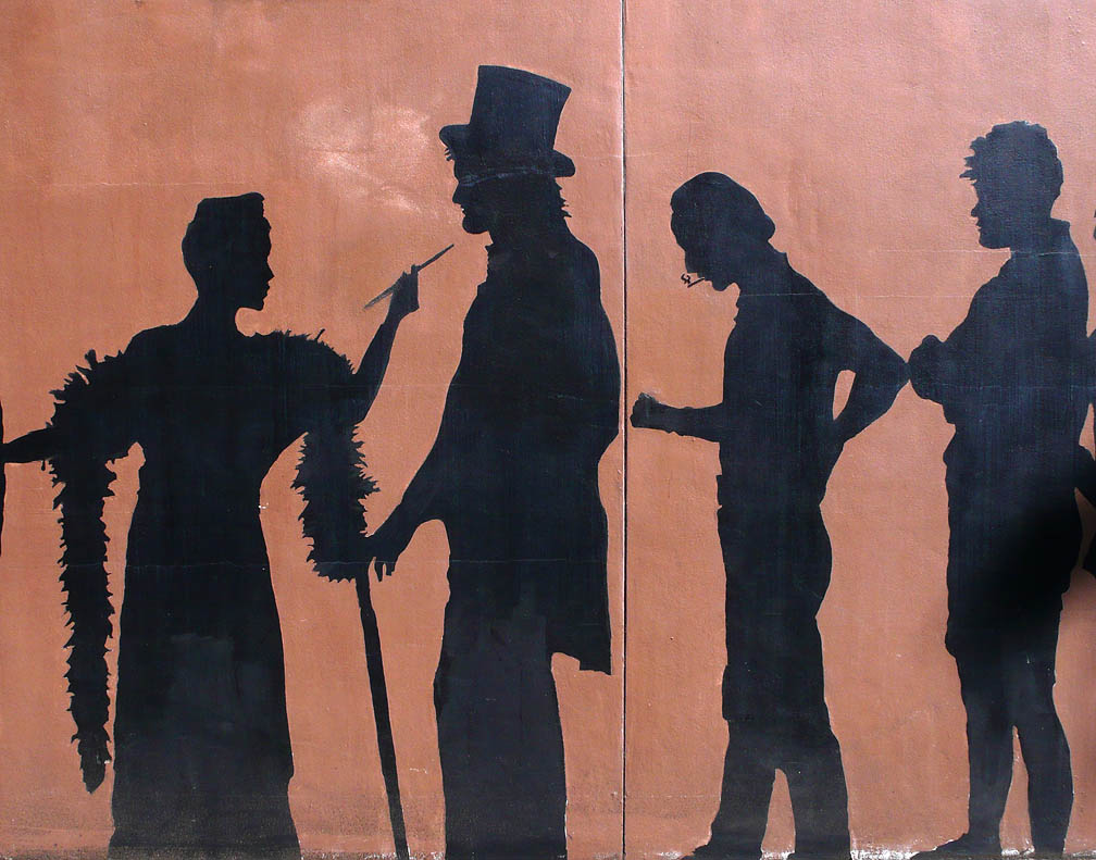 The Murals of Eugene Oregon: Actors Cabaret of Eugene Annex Mural