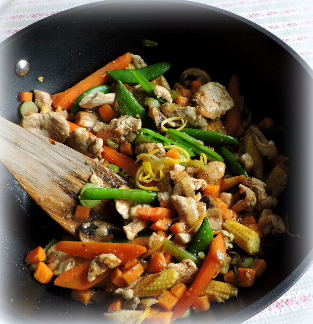 Cardamom and Lemon Chicken Stir Fry | The English Kitchen