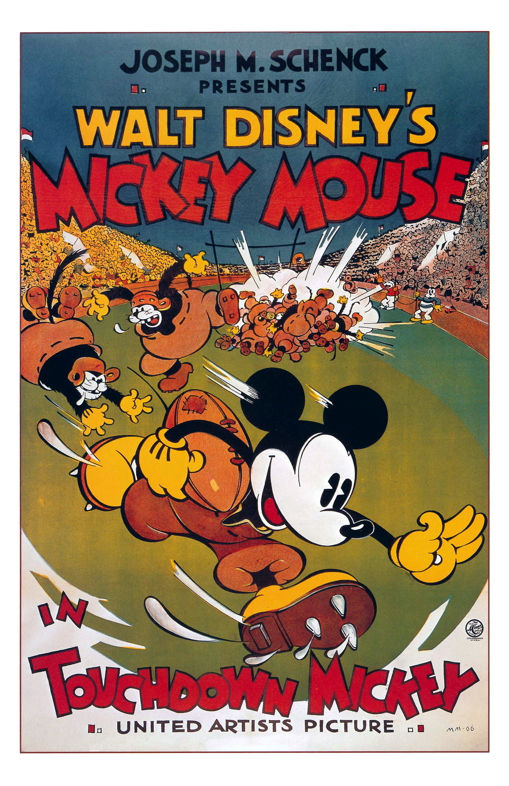 Attempted Bloggery: Touchdown Mickey