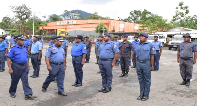 Police launch Christmas Operations in Tabubil - One Papua New Guinea
