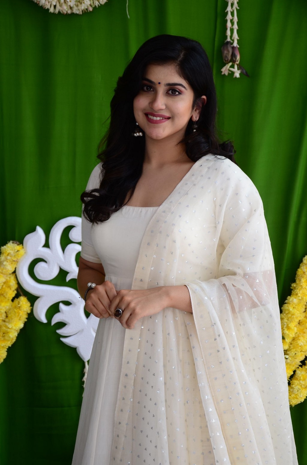 Manisha Raj at Panja Vaishnav Tej’s Debut Movie Launch - South Indian ...
