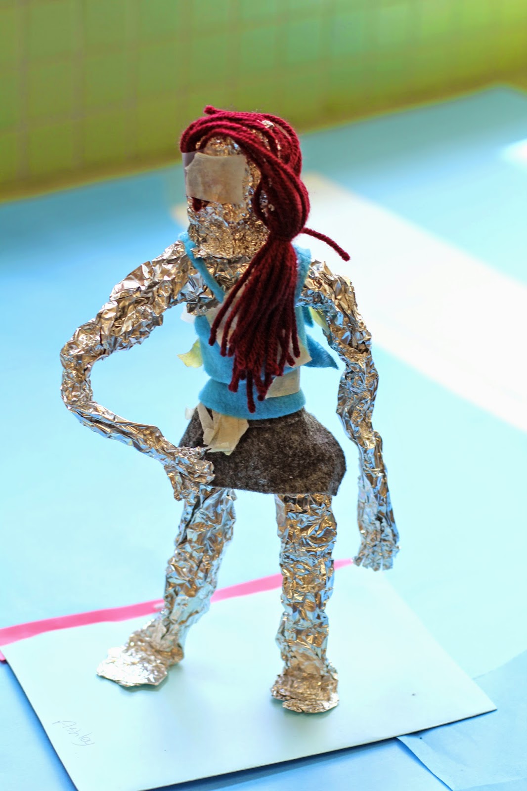 smART Class: Foil People Sculptures