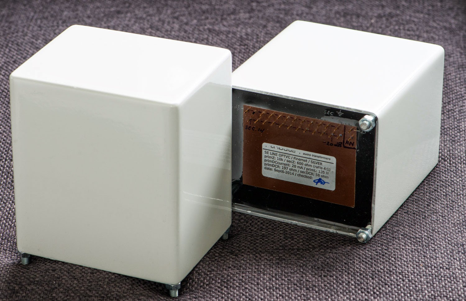 VinylSavor: Tribute OPTVC, Silver Windings on Finemet Core