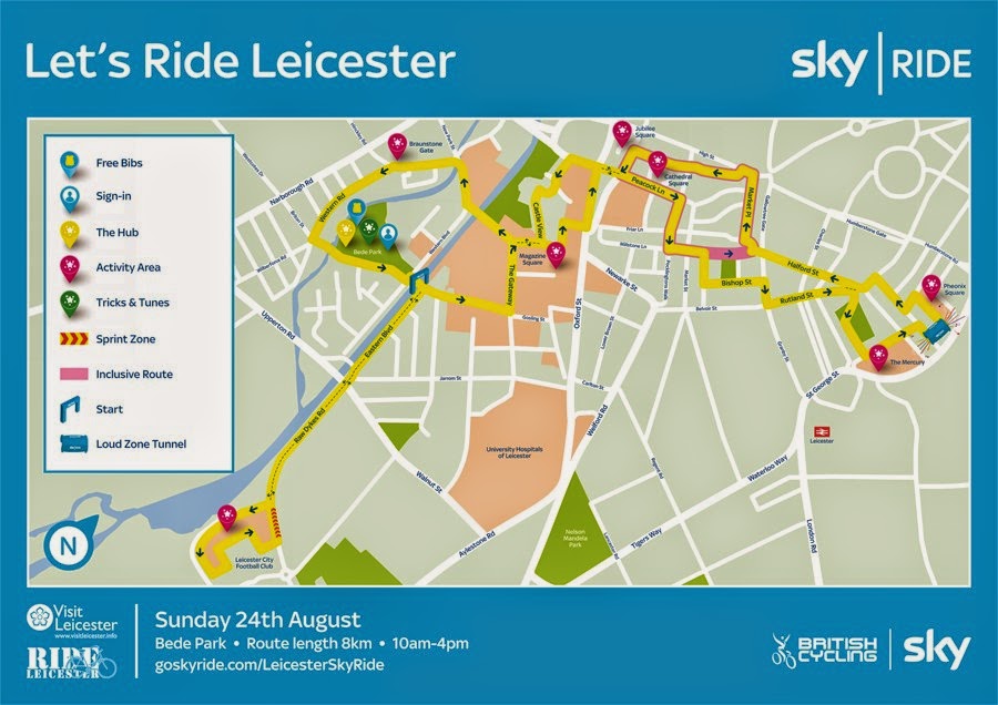National Forest Sustrans Rangers: Leicester Sky Ride - This Sunday