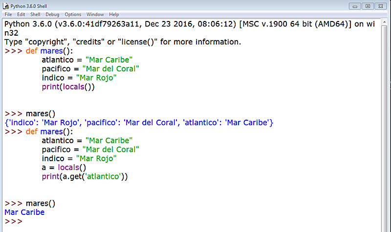 APRENDER A PROGRAMAR CON PYTHON: LOCALS(), GLOBALS() Y VARS()