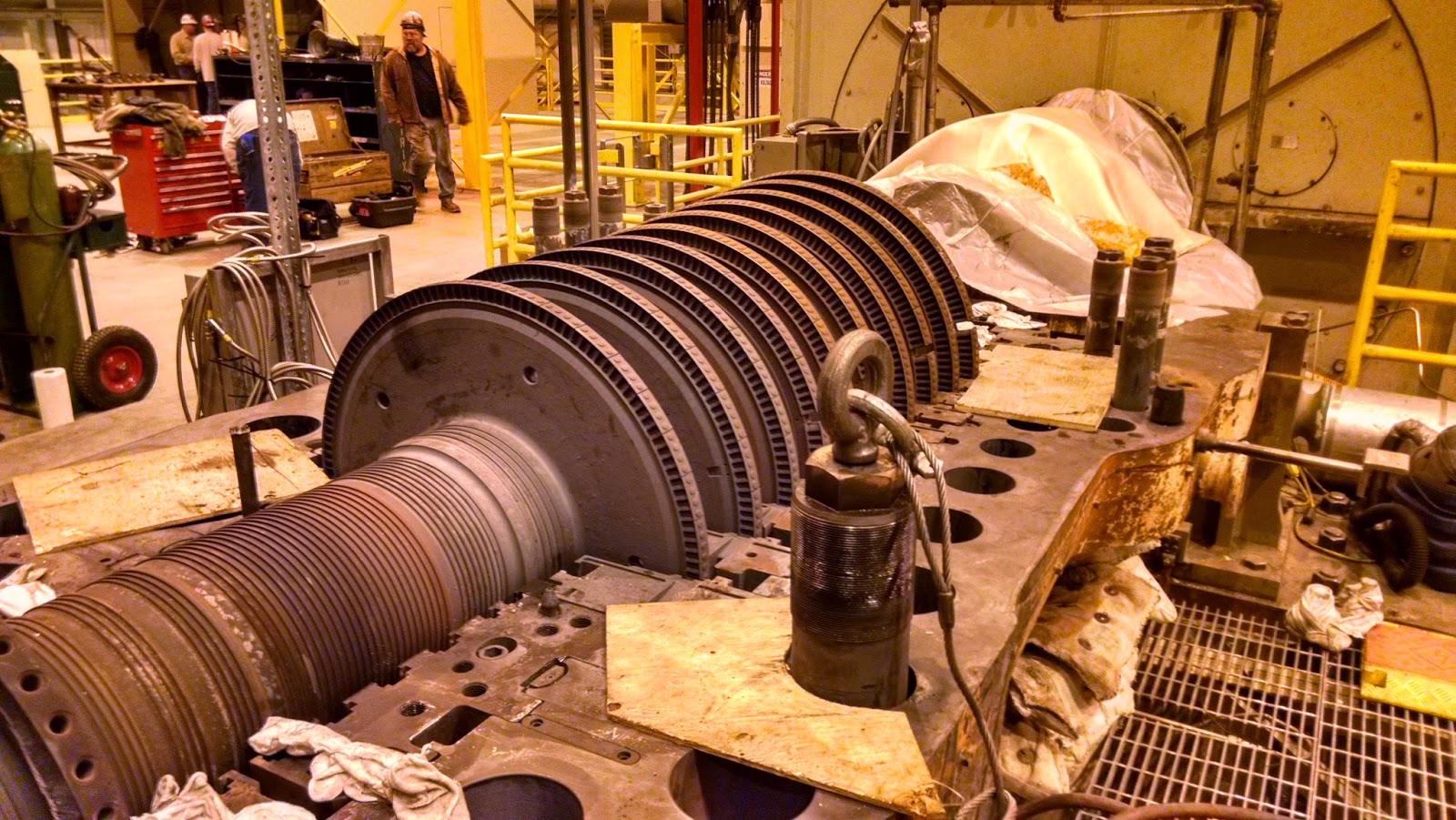 Spud's blog: Steam Turbine Outage