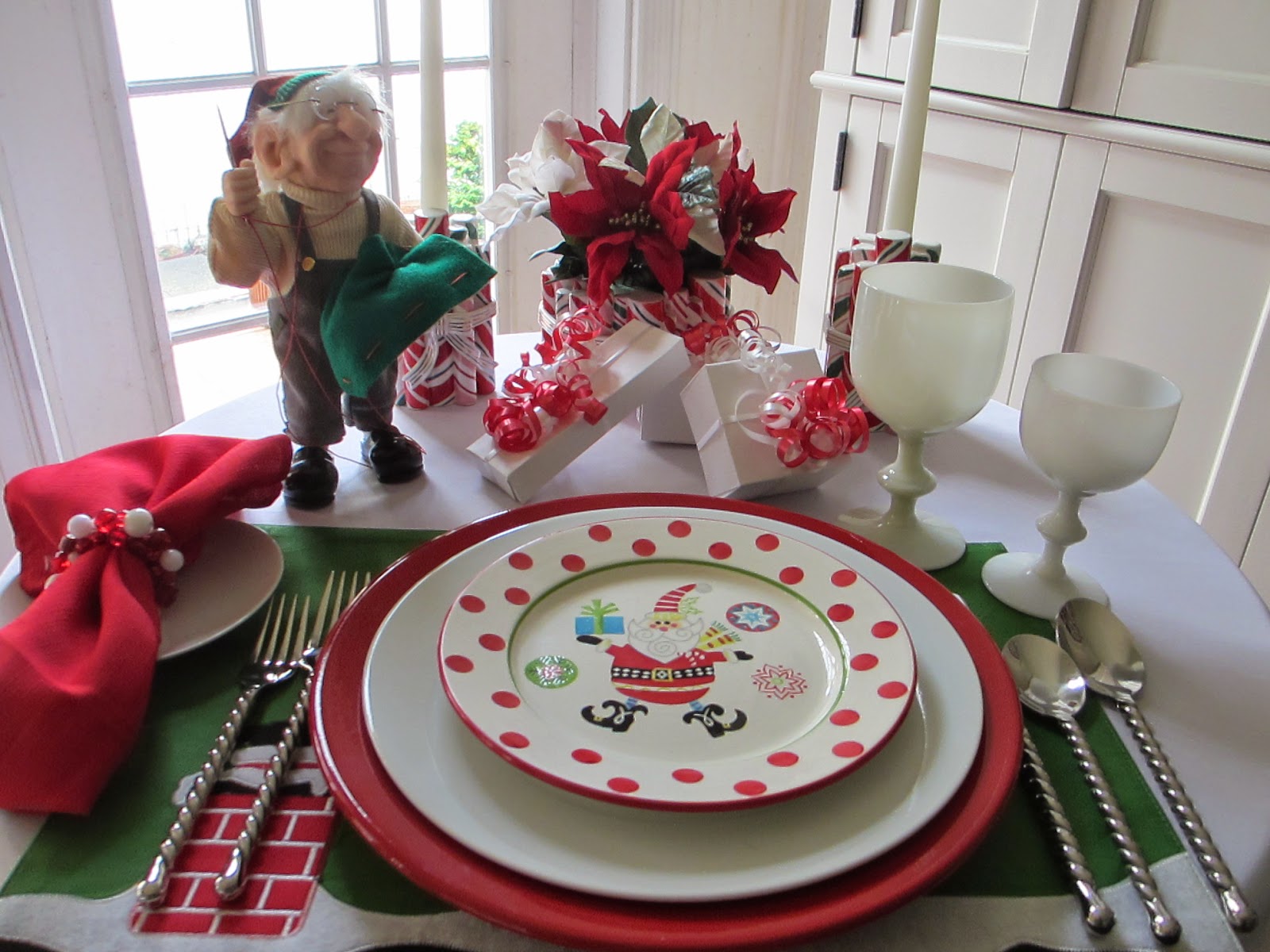 Table for One: Santa's Elf Table for One