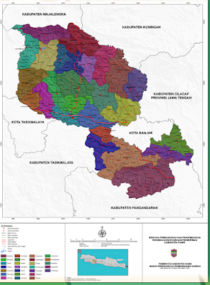 Peta Sebaran Kelompok Perikanan di Kabupaten Ciamis - Lalaukan