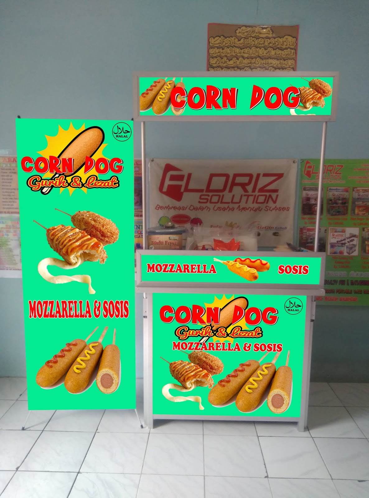 WARALABA USAHA CORN DOG MOZZARELLA