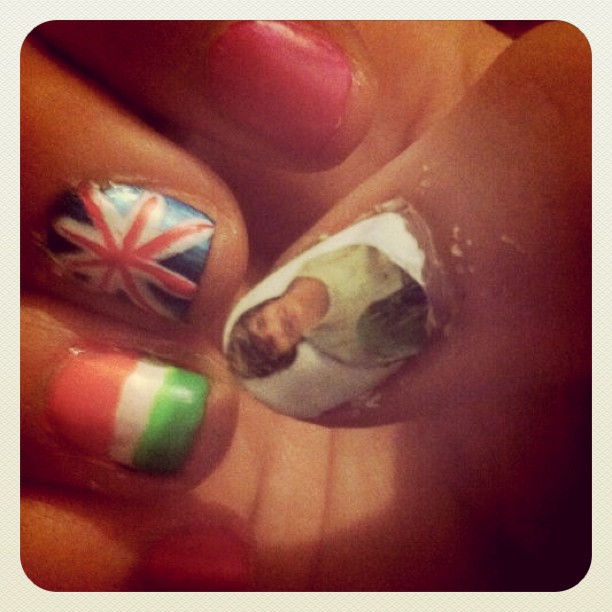 DIY-Fashion: Nail-Art, One Direction nails
