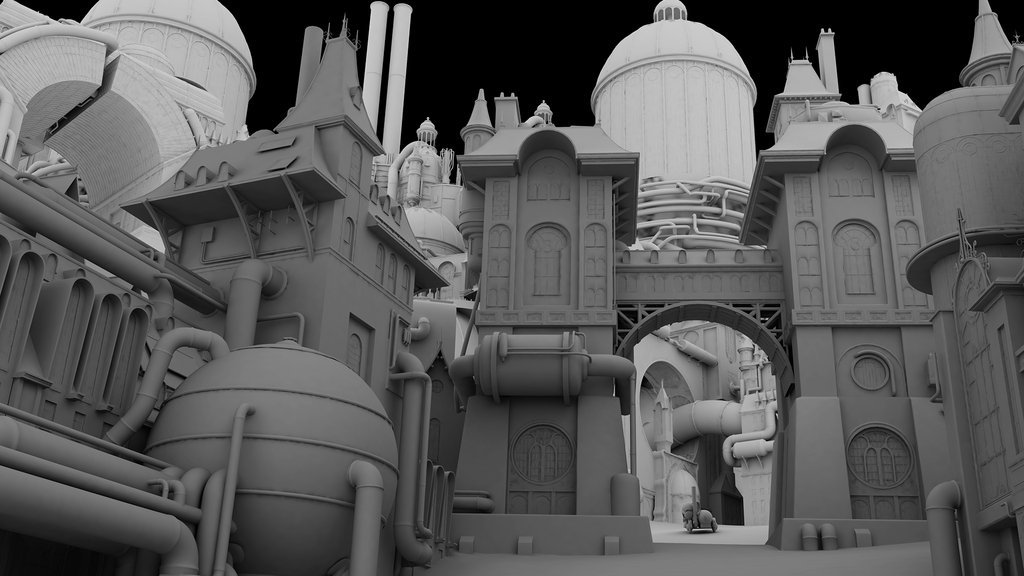 Kitbash3d_Steampunk - 3D Modle