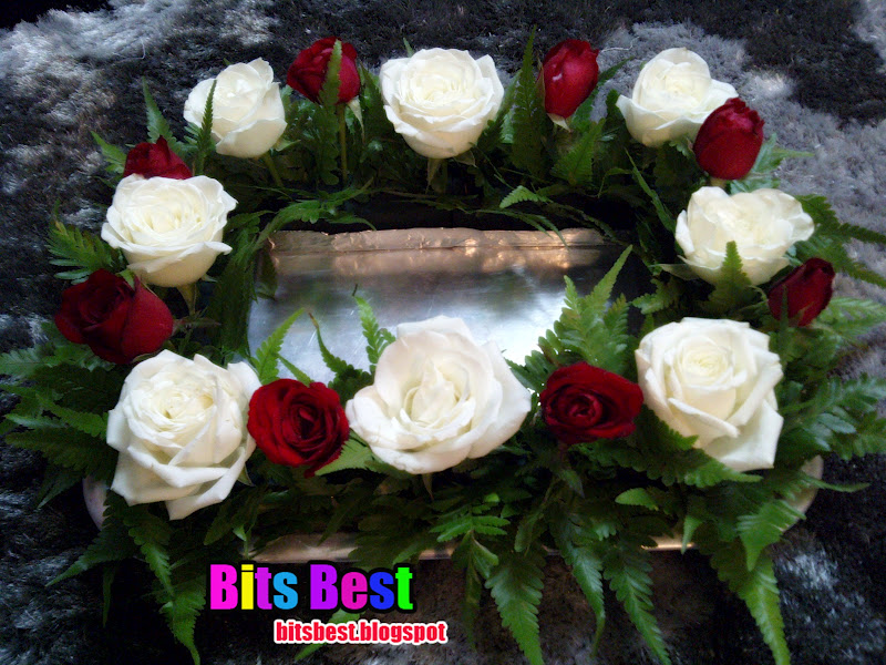 Bits Best: Tutorial membuat gubahan hantaran bunga segar