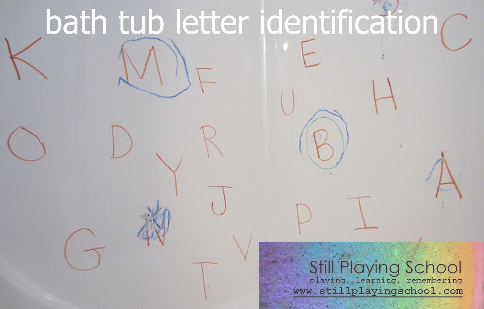 Bathtub Learning | Still Playing School