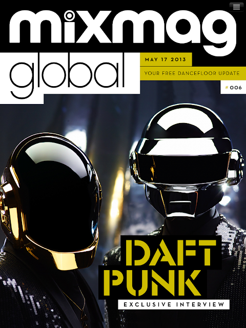 DAFT PUNK MÉXICO : Daft Punk en la Portada de la revista "Mixmag Global"