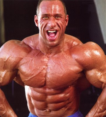 Strong Man: Super Muscular Man - Armin Scholz, German bodybuilder