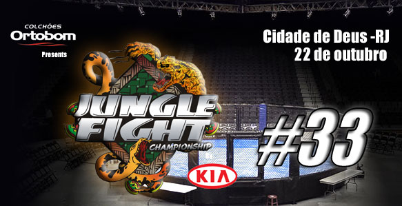 MMA NEWS1: Jungle Fight 33 - Resultados e Cobertura do evento