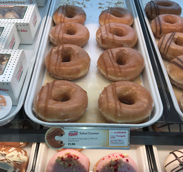 FOODSTUFF FINDS: Salted Caramel Original Filled Doughnut (Krispy Kreme ...