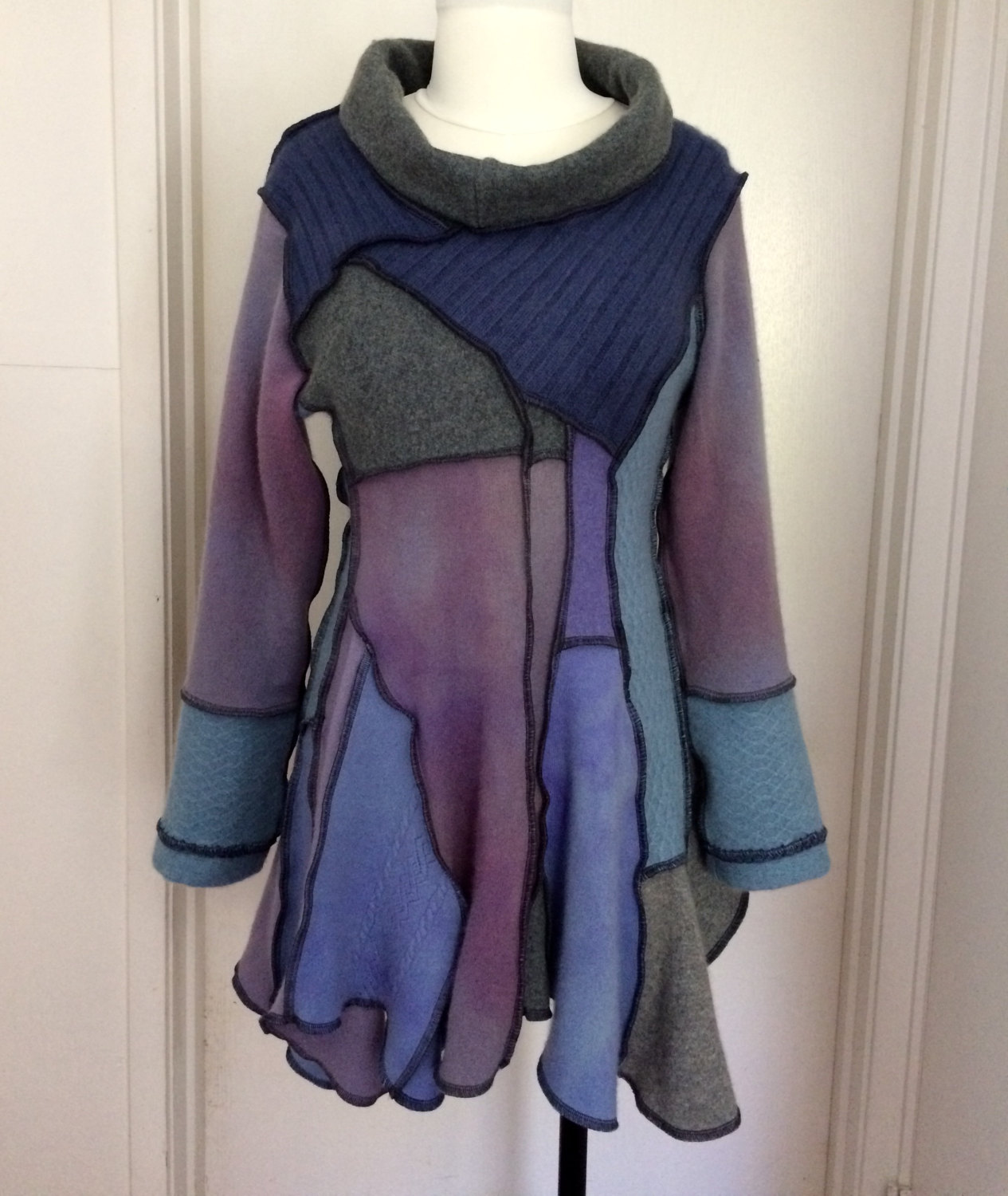 gwenbeads: Upcycled Freeform Cashmere and Wool Sweaters