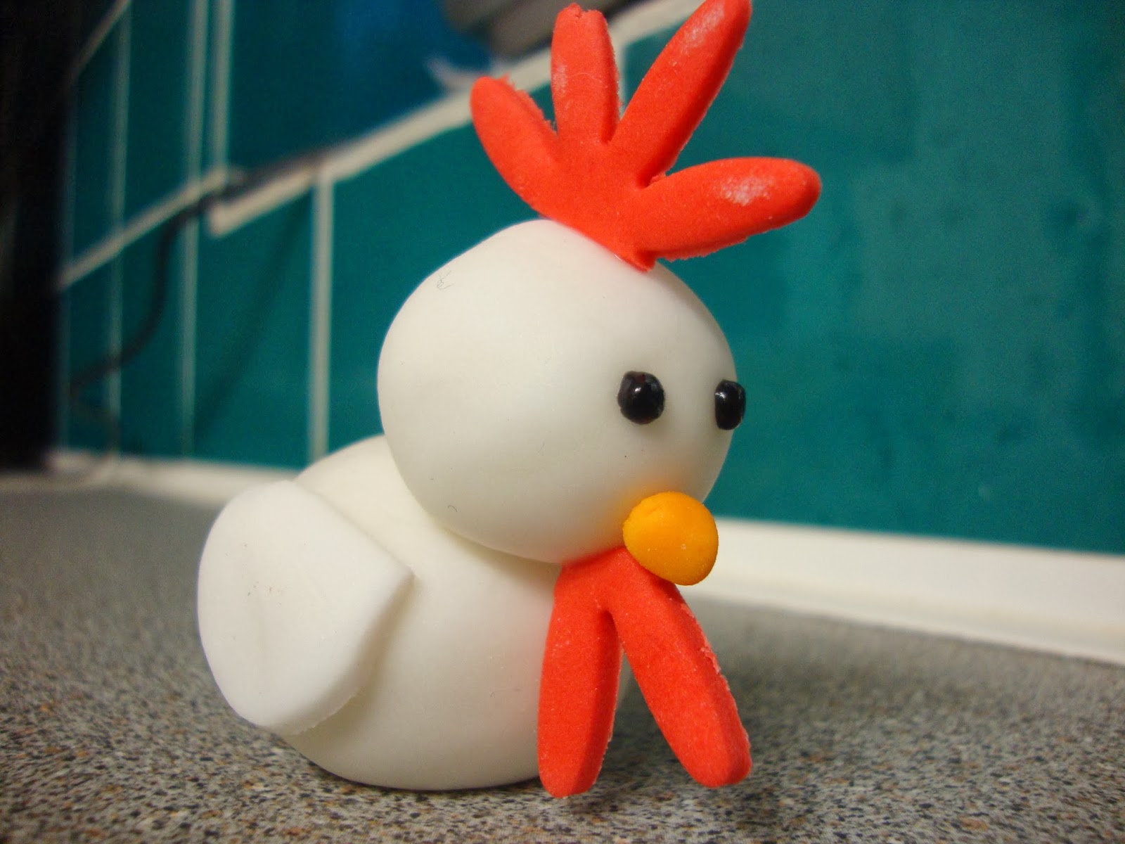 Gemma's Cakes and Bakes: Chicken Birthday Cake