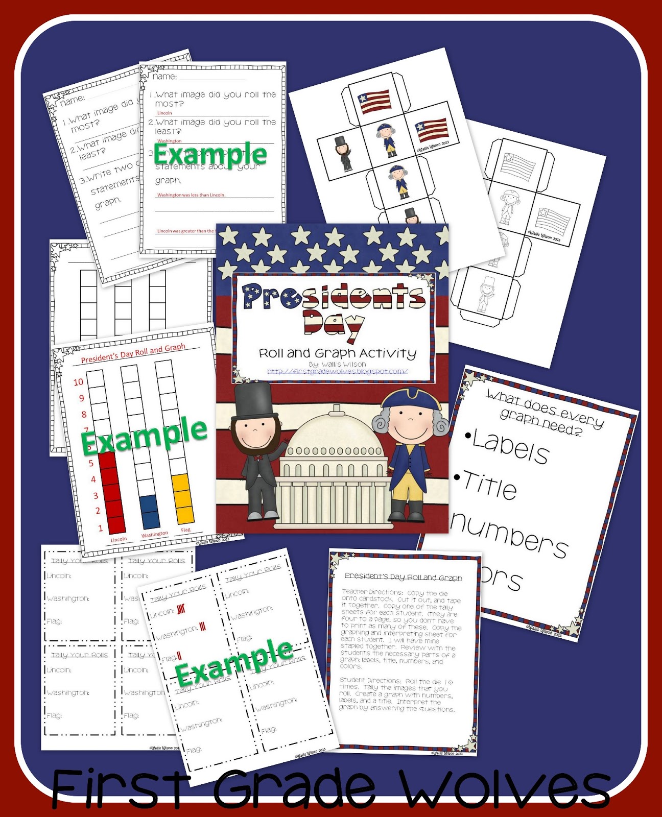Ms. Wilson's Wolves: Presidents' Day Freebie and St. Patrick's Day ...