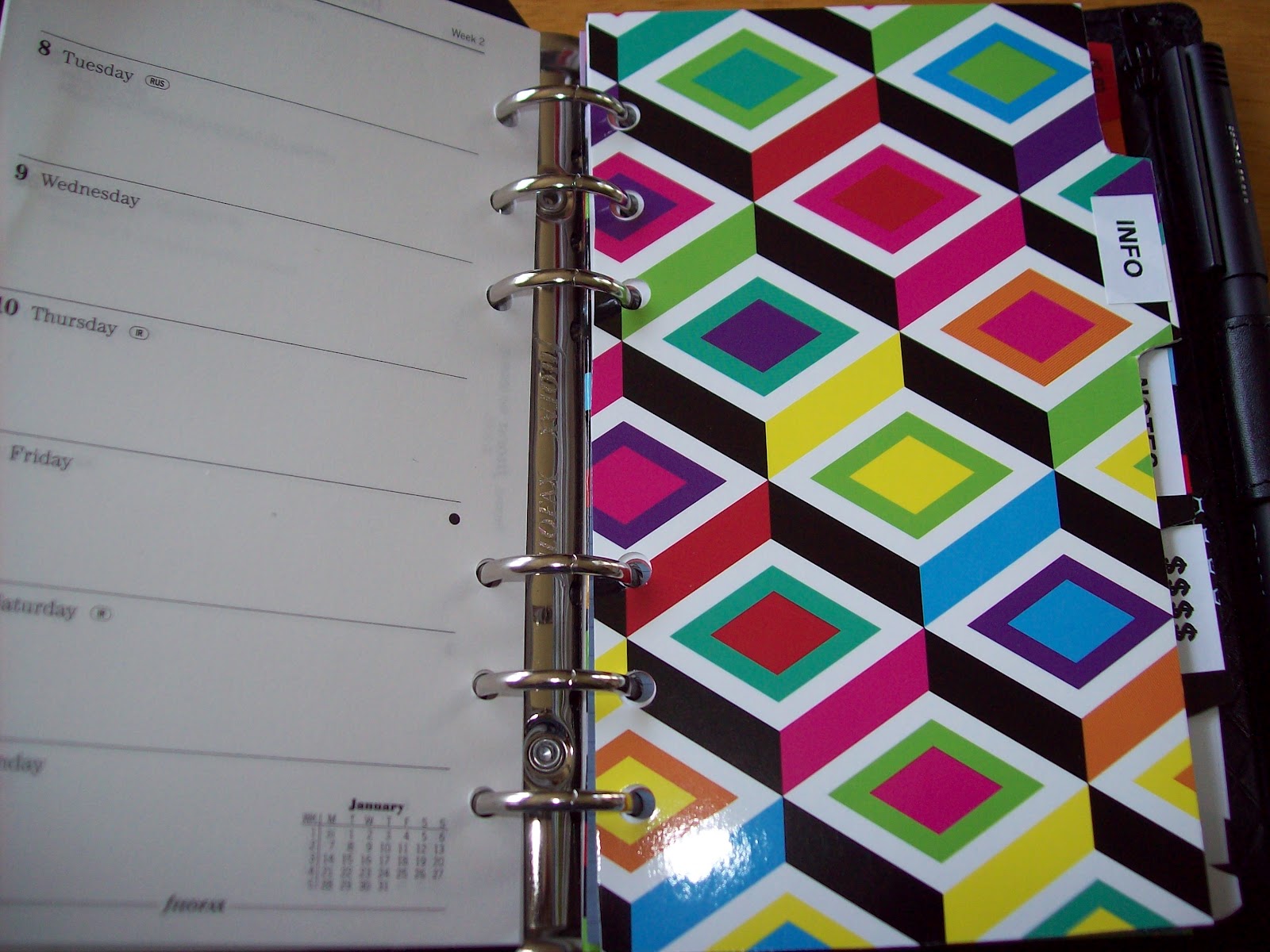 Krista's Filo: Filofax fun day!