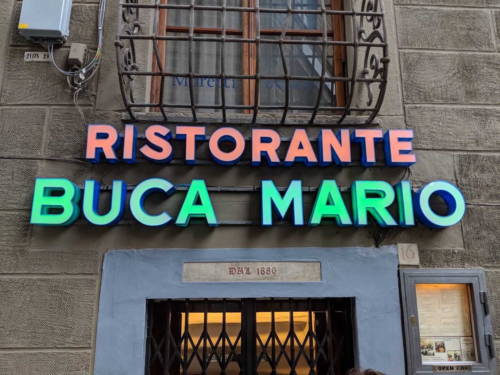 Florence: Ristorante Buca Mario