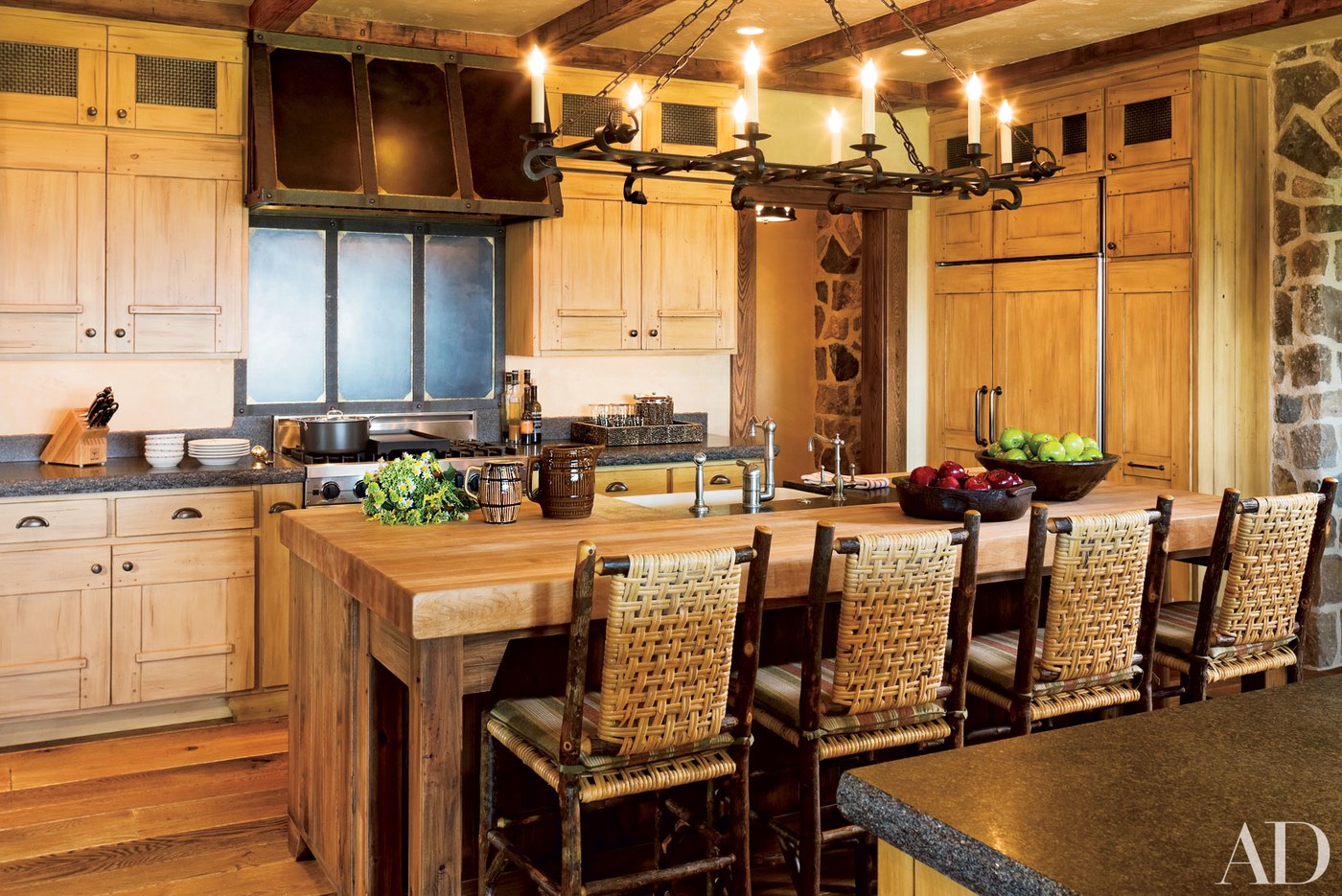 Rustic Kitchen Designs Architectural Digest