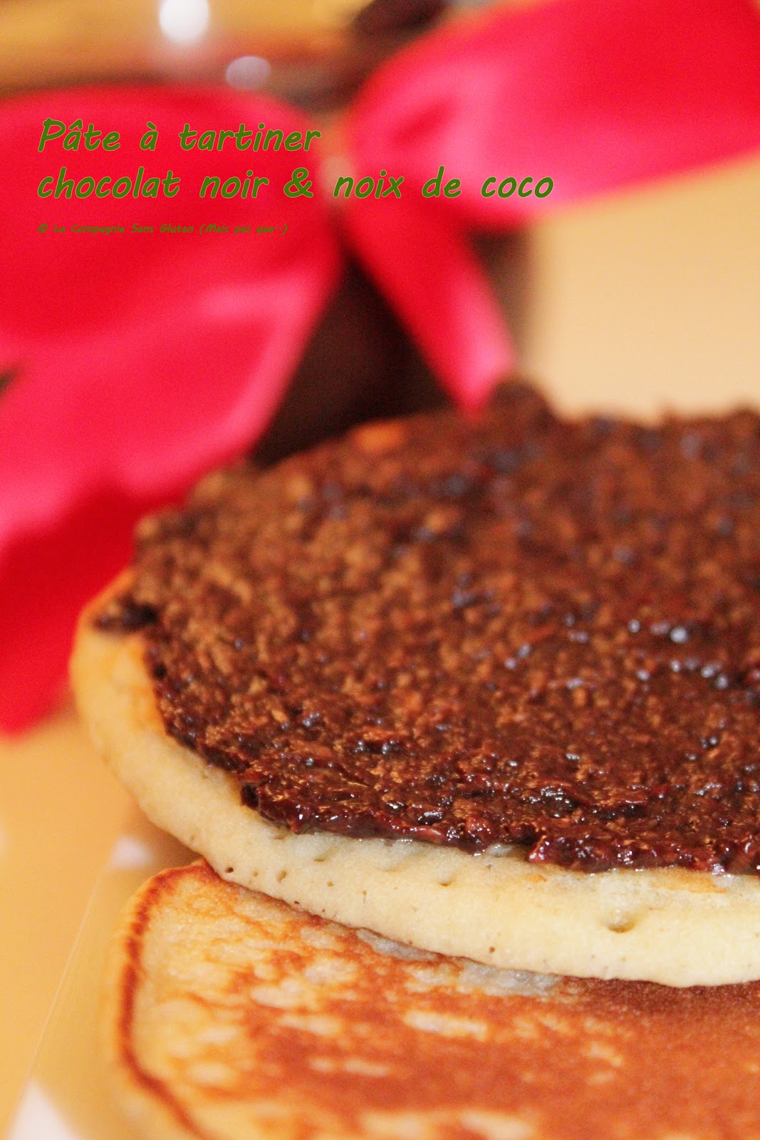 Pâte à tartiner chocolat et noix de coco - La Compagnie Sans Gluten