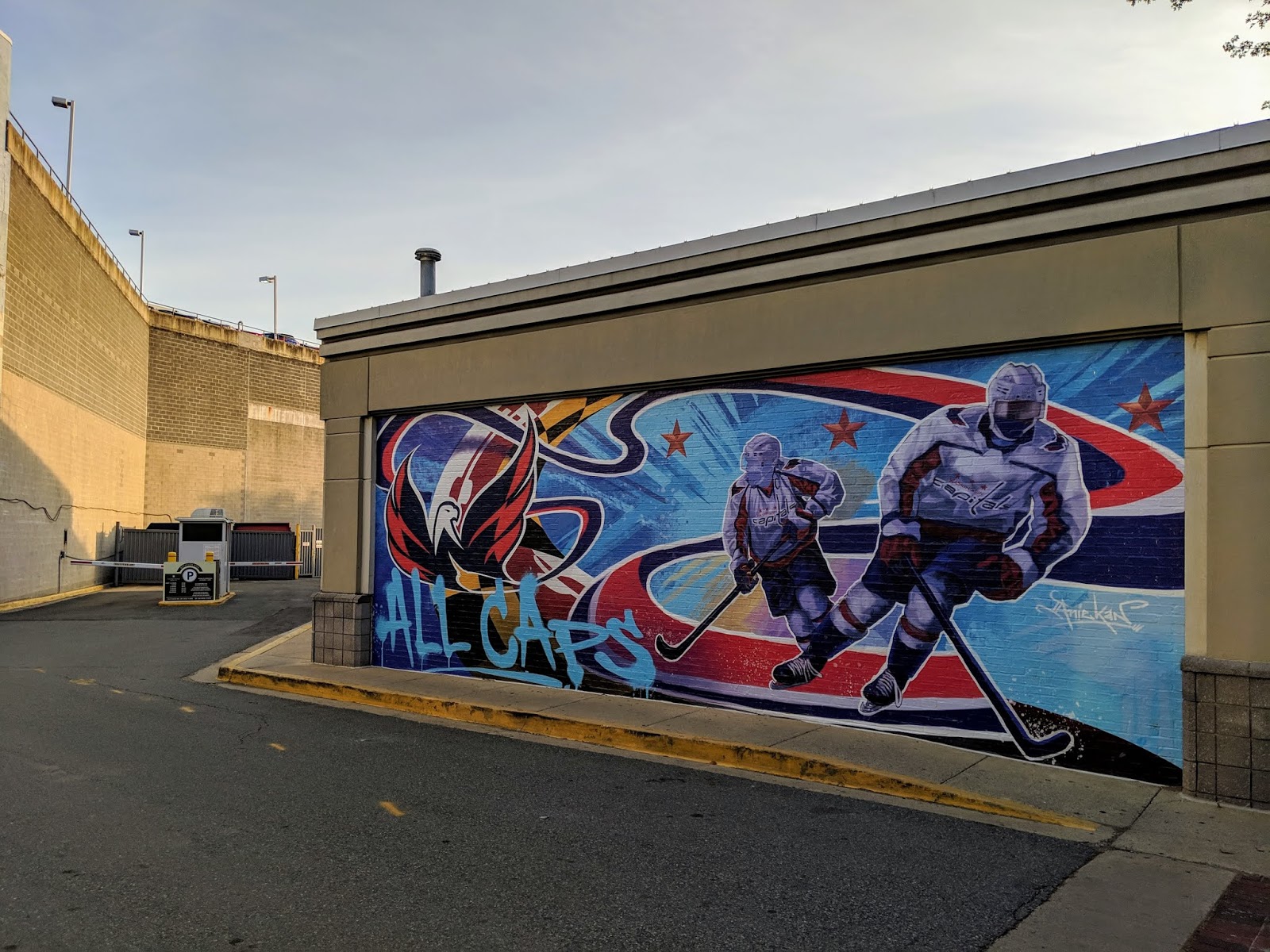 Robert Dyer @ Bethesda Row: Washington Capitals mural at Bethesda Row ...