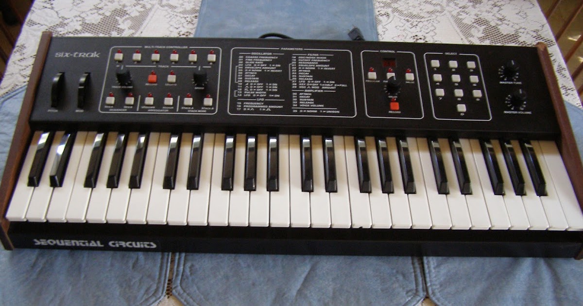 MATRIXSYNTH-B: Sequential Circuits Six-Trak Vintage Analog Synth SN 005031