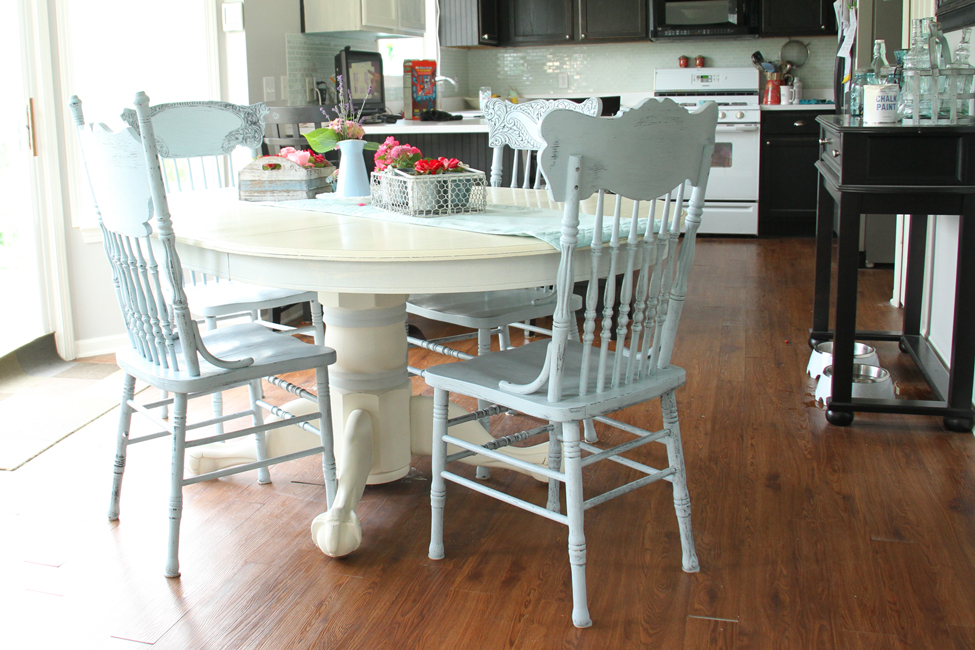 Cameras and Chaos: the kitchen table and chairs.....