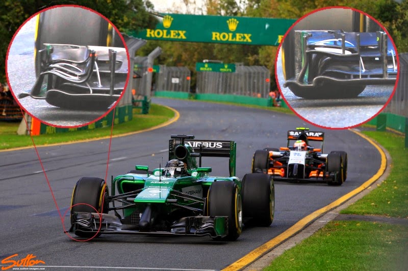 Bite Size Tech: Caterham CT05 - New Front Wing - SomersF1 - The ...