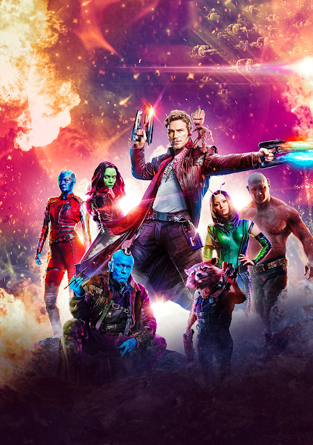 Marvel Spoiler Oficial: Guardians of the Galaxy Poster Textless