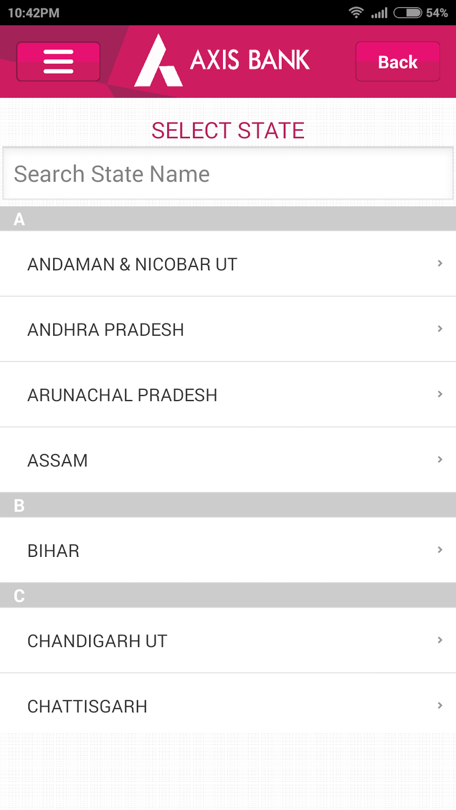 BookWorm's reviews: Axis Bank Mobile App